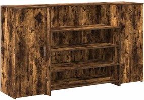 Recepční stůl kouřový dub 180x50x103,5 cm kompozitní dřevo 3324173