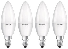 OSRAM LED svíčka E14 Base Retro 4,9W 4ks 2 700K