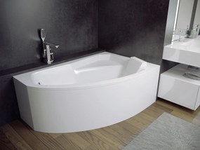 Besco RIMA 140 x 90 cm VANRIM140L+OLVPINOZ vana vč. nožiček levá