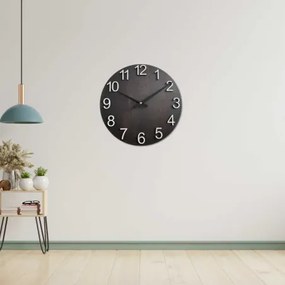Designové nástěnné hodiny z masivního dřeva I SENTOP MAS017-3169-hands/black