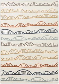 Hanse Home, Dětský koberec Adventures 106431 Cream Multicolor, 120x170, vícebarevná, dětský pokoj