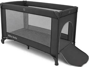 Dětská cestovní postýlka Milly Mally Mirage v přenosné tašce dark grey