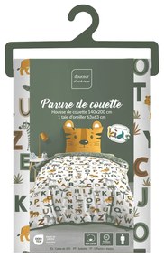 Bavlněné dětské povlečení na jednolůžko 140x200 cm Tigry – douceur d'intérieur