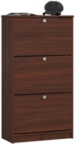 Botník Marienne 60 cm - 3 dvířka wenge