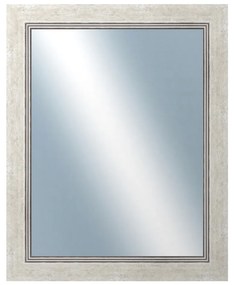 DANTIK - Zarámované zrcadlo - rozměr s rámem cca 40x50 cm z lišty CARRARA bílá (2896)