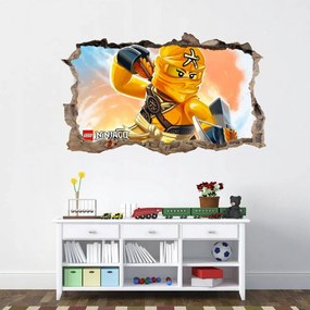 Originální nálepka na zeď LEGO Ninjago Skyler  47 x 77 cm