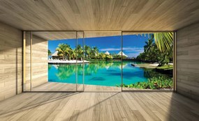 Fototapeta - Pohled - Havaj (152,5x104 cm)
