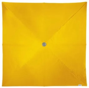 Velký profi slunečník Doppler TELESTAR 4 x 4 m - žlutý
