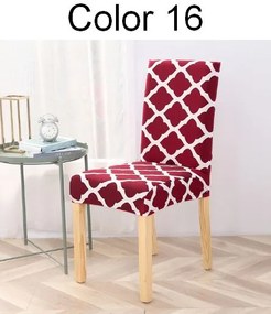 Různé elastické potahy na jídelní židle Varianta: Color 16