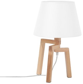 Stolní lampa bílá 42 cm NALON Beliani