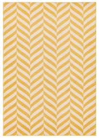 Tribeca Design Kusový koberec Jars Yellow Chevron Rozměry: 120x170 cm