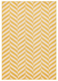 Tribeca Design Kusový koberec Jars Yellow Chevron Rozměry: 200x290 cm