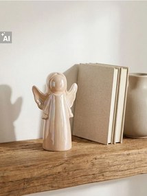 Sinsay - Vánoční dekorace ve tvaru andílka - bílá
