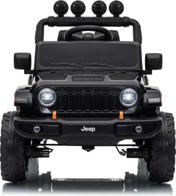 LEAN CARS Akumulátorové vozidlo Jeep Rubicon DK-JWR558 24 V, černé