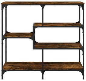 Konzolový stolek kouřový dub 103 x 32 x 95 cm kompozitní dřevo