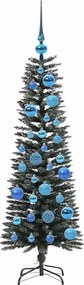 Umělý vánoční stromeček Zelená 120 cm PVC, plast a ocel 3395923