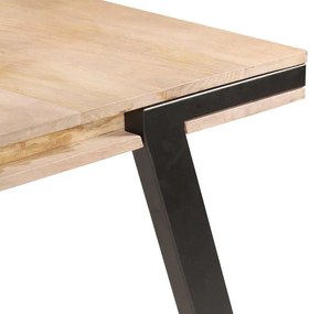Jídelní stůl 180 x 90 x 76 cm masivní mangovníkové dřevo 288119