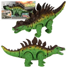 KIK KX4401 Dálkově ovládaný dinosaurus RC Stegosaurus chodí svítí řve