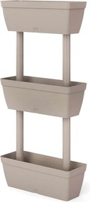 Zahradní truhlíky 6 ks 100 cm taupe 151825