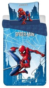 Povlečení Spiderman Blue 04 Bavlna, 140/200, 70/90 cm