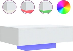 vidaXL Konferenční stolek s LED osvětlením 85 x 55 x 31 cm [836609] Barva: dub sonoma
