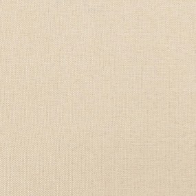 Box spring postel s matrací krémová 120x190 cm textil 3269662