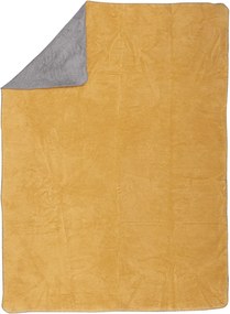 Deka Cotton Cloud 150x200cm Mustard&Grey