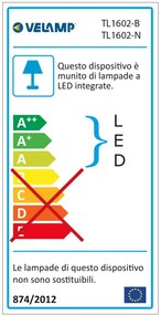 VELAMP Stolní lampa 7W TL1602N s dotykovým spínačem