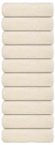 Ručníky pro hosty FROGN 10 ks krémové 30x50 cm 360 g/m² 136997
