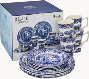 Sada nádobí Blue Italian, pro 4 osoby (12 dílů)