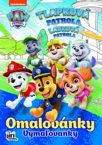 Jiri Models Omalovánky Paw Patrol/Tlapková patrola A4 21x30cm