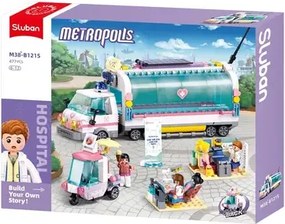 Sluban Metropolis M38-B1215 Mobilní ošetřovací vůz