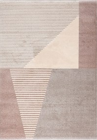 Koberec Sevilla paper white/dusty rose 160x230cm