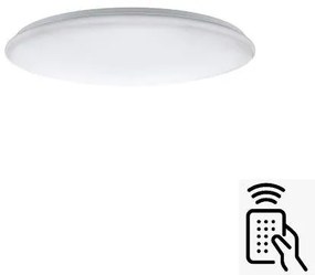 Eglo 97528 GIRON Stropní svítidlo LED 80W 7800lm stmívatelná bílá + Dial. ovladač Světla do obýváku