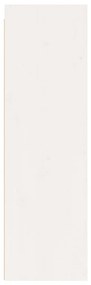 Nástěnné skříňky 2 ks bílé 30 x 30 x 100 cm masivní borovice - Default Title