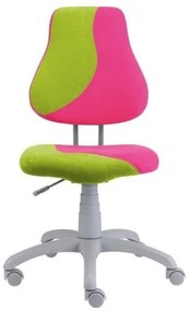 Dětská rostoucí židle Fuxo S-Line zelená/růžová - 3D6668