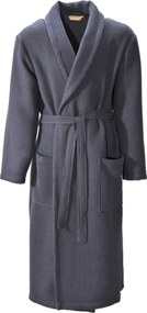 Unisex župan Esbo vaflový antracit  21 23 9551 - M