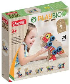 Quercetti Dřevvěné tvary PlayBio - Wood Dino