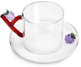 Ichendorf Milano designové šálky Fruits & Flowers Tea Cup Blackberry w/s