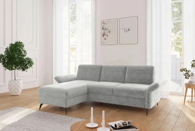 XXXLutz ROHOVÁ SEDAČKA, textil, světle šedá Sit & More - Sedací soupravy - 00014401615V