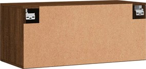 vidaXL Nástěnná skříňka 80 x 36,5 x 35 cm kompozitní dřevo [830075] Barva: šedá sonoma