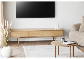House Nordic Konferenční stolek JENA přírodní ø70 cm