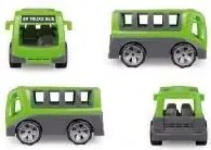 Lena TRUXX autobus zelená / od 2 let