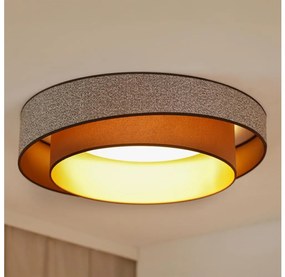 Brilagi - LED Stropní svítidlo VEGAS SHINE LED/24W/230V pr. 60 cm hnědá