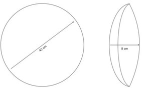 Dekorační polštář s beránkem ø 40 cm Sherpa – Casa Selección