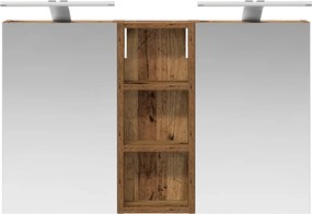 Sada koupelnových skříněk 3 ks 80 x 10,5 x 50 cm 3403662