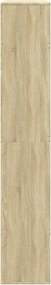 Dělicí stěna dub sonoma 100 x 33 x 187,5 cm kompozitní dřevo 3309539