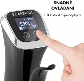 Klarstein Quickstick, sous vide vařič, 20 l, termostat, cirkulační čerpadlo, nerezová ocel