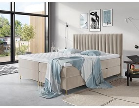 Kontinentální postel Ratel, Rozměr postele: 140 x 200 cm, Potah: Fresh 11