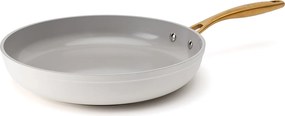Elmich Nepřilnavá keramická pánev Zen Ø 28 cm - krémovo zlatá